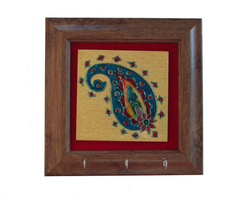 Shop Handmade Ceramic Tile Wall Hanging Key Holder