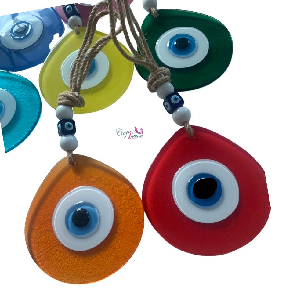 Evil Eye Wall Hanging , House Protection, Turkish Evil Eye