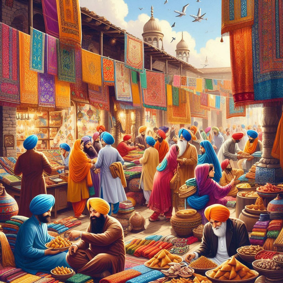 Punjabi Art Nestled in the vibrant culture of Punjab - CraftiHouse.com ...