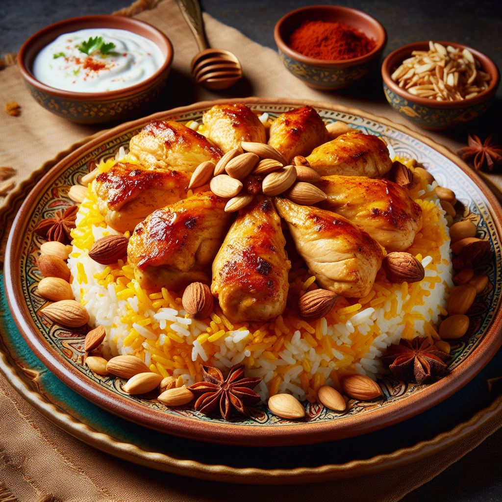 Traditional Chicken Makbous: Rich Flavors of Arab Rice Dish ...
