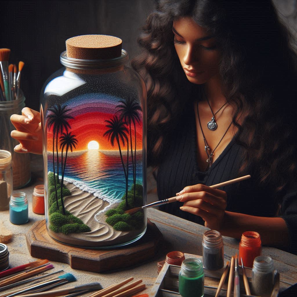The Art of Sand Bottles: A Unique Blend of Creativity . - CraftiHouse.com