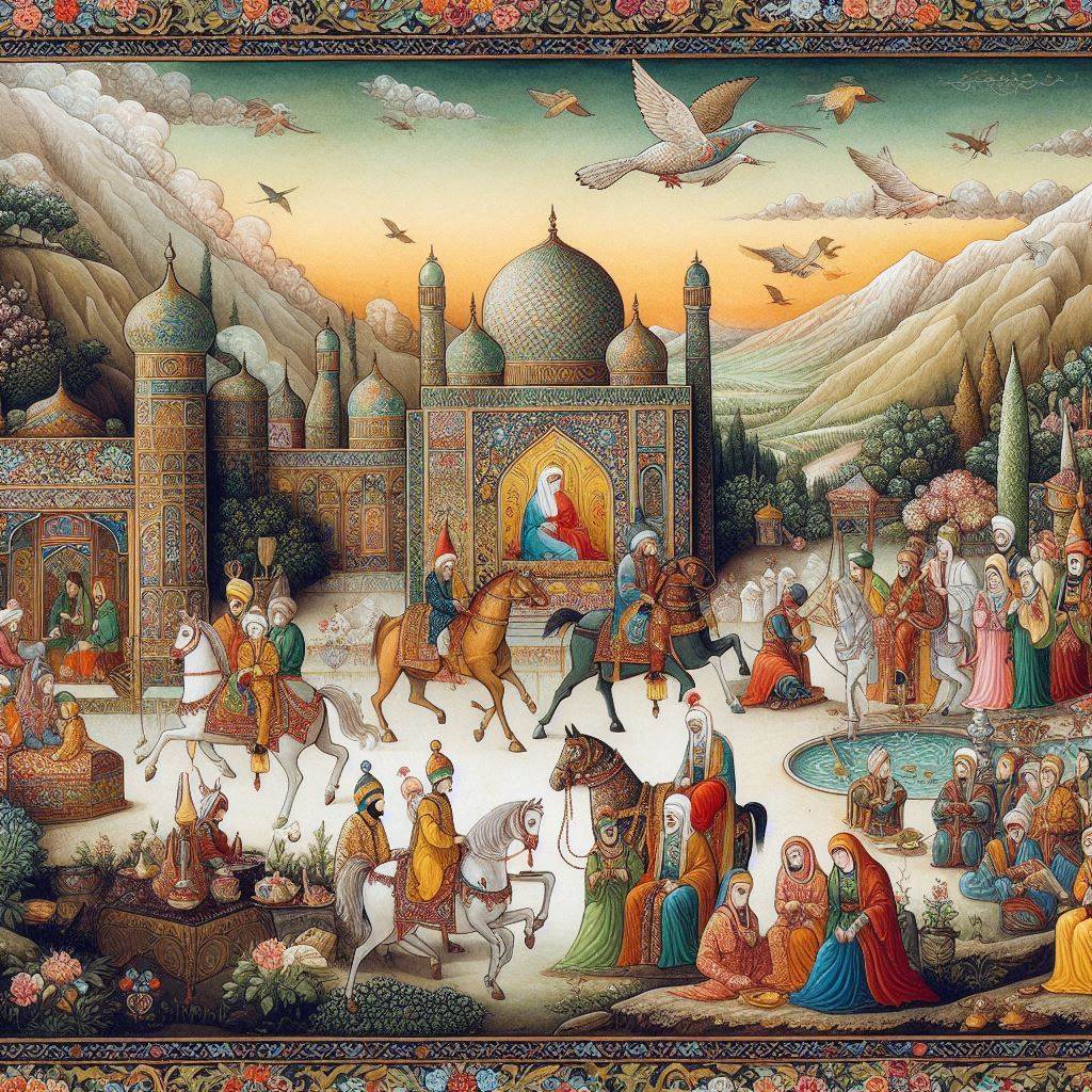 Persian Miniature Painting: A Timeless Tradition of Art - CraftiHouse.com