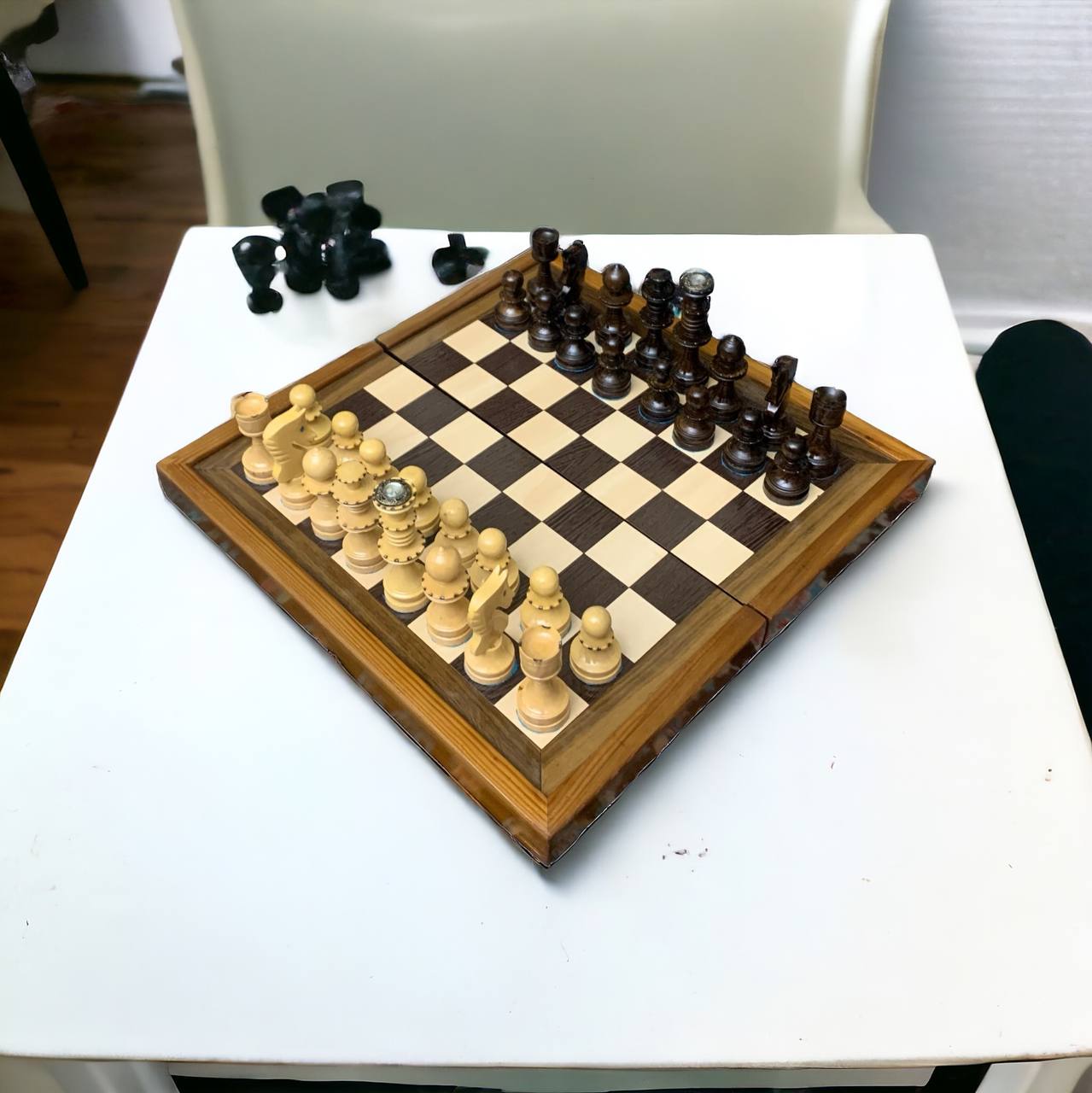 "The Timeless Allure of Handcrafted Chess Sets - boards " - CraftiHouse.com