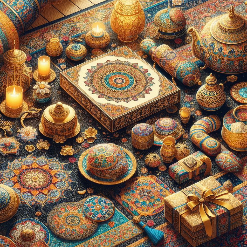 Termeh , Iranian handwoven textile for home decor - Craftihouse.com