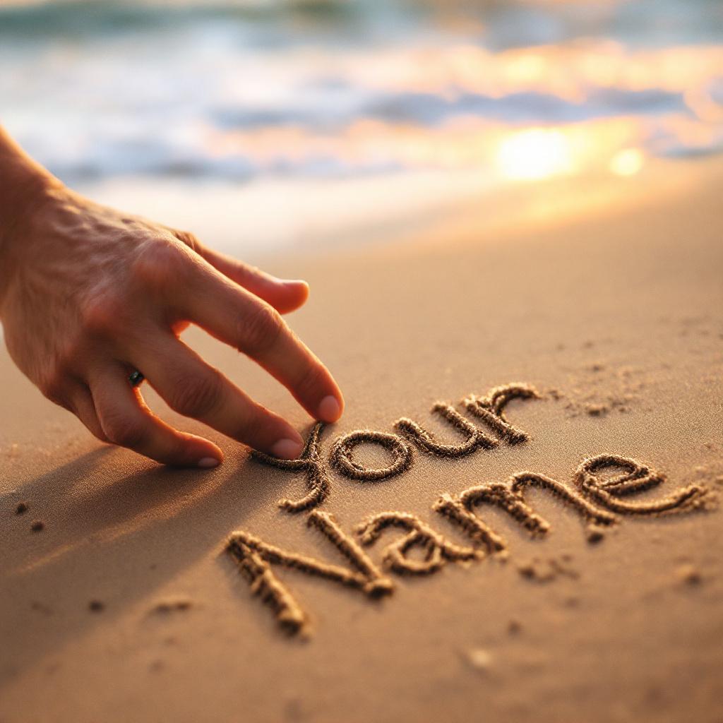 The Psychology of Seeing Your Name in Sand Art: Why Personalized ...