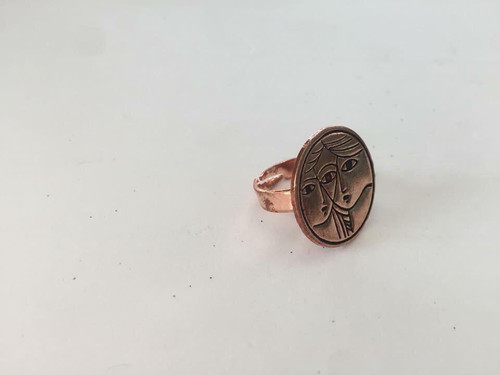 Handmade Copper Ring - Perfect Gift for Her