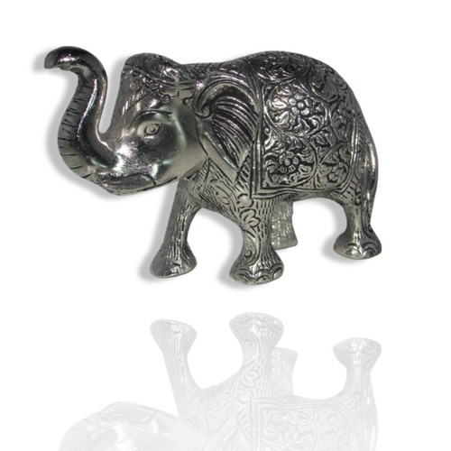 Shop Hand Engraved Metal Elephant, Gift from India