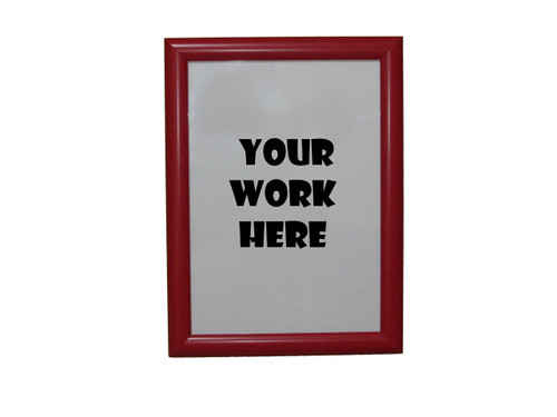 Customized Red A4 Size Photo Frame - Special Gift Idea