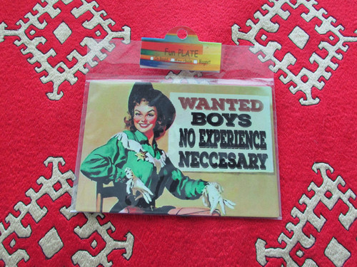 wanted boys Metal magnet (11x9cm) , wanted boys , souvenir