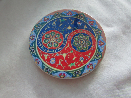 Yin & Yang Ceramic Tea Coaster | 9cm | Perfect Gift