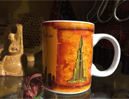 Burj Khalifa Ceramic Mug | Dubai Gift and Souvenir