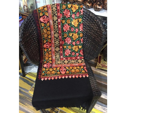 shawl floral pattern Embroidered Shawl, dubai gift shop