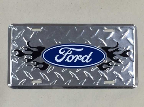 Retro Metal Plate - Collectible Ford Gift - Metal Plate