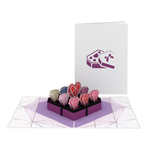Diamond pop up card , birthday’s gift card , gift card