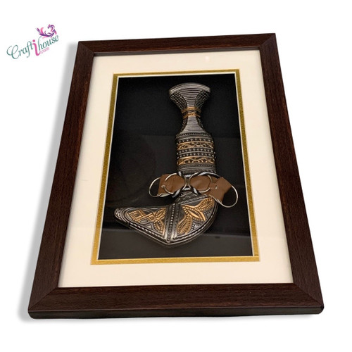Omani dagger frame , corporate gift gift For VIP retirement