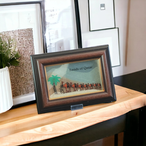 Qatar Souvenir Frame - Seven Sand Frame | Corporate Gift