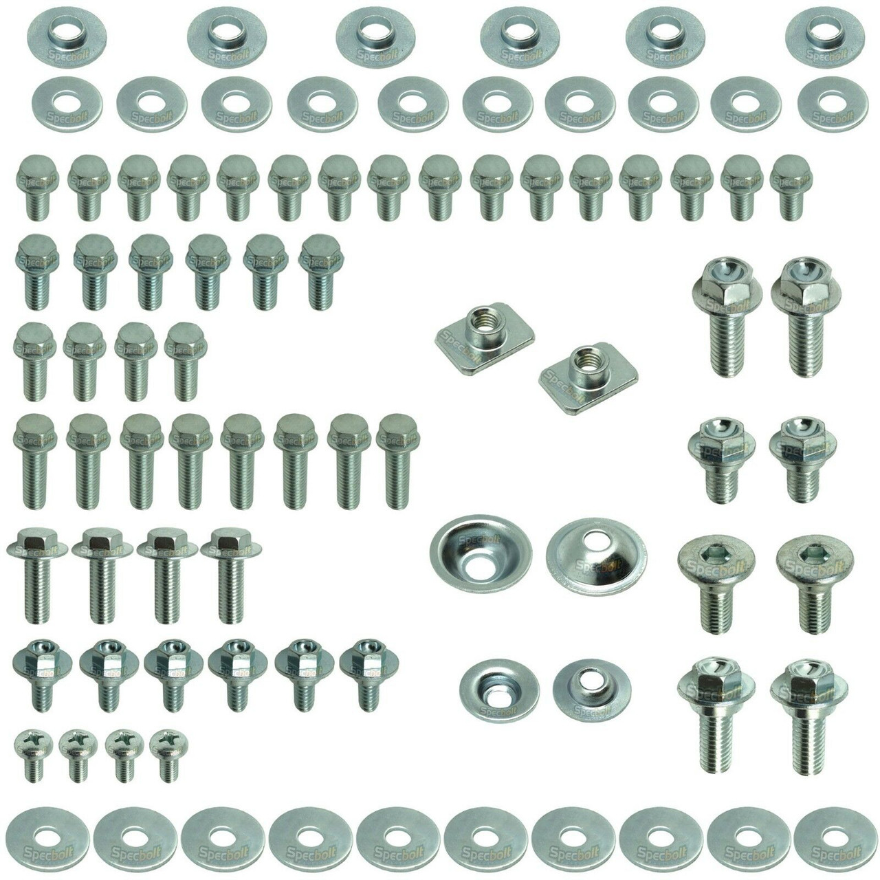Kawasaki KX KXF 87pc Plastics & Bodywork Fastener Kit
