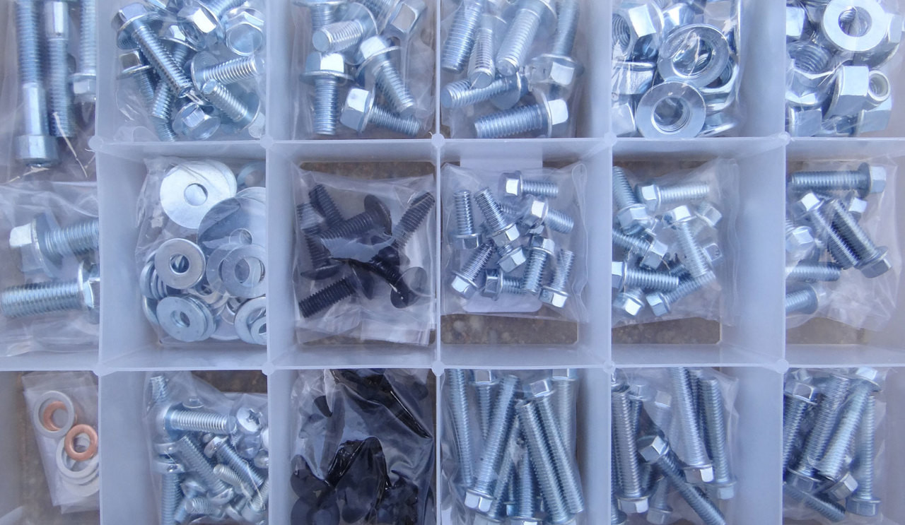 Yamaha Utility & 4x4 ATV 250pc Bolt Kit