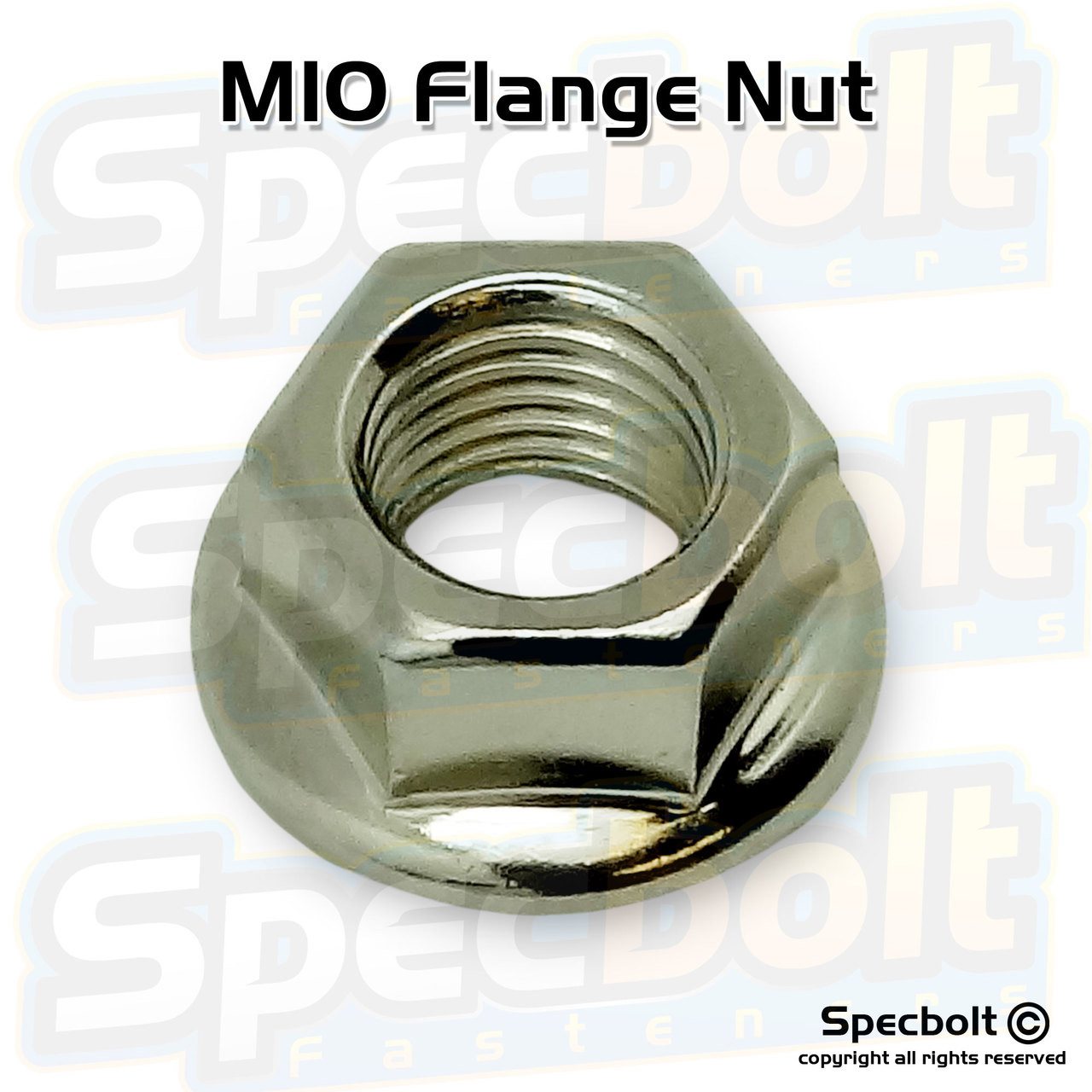 Flange Nut M10 (Nickel Würks)