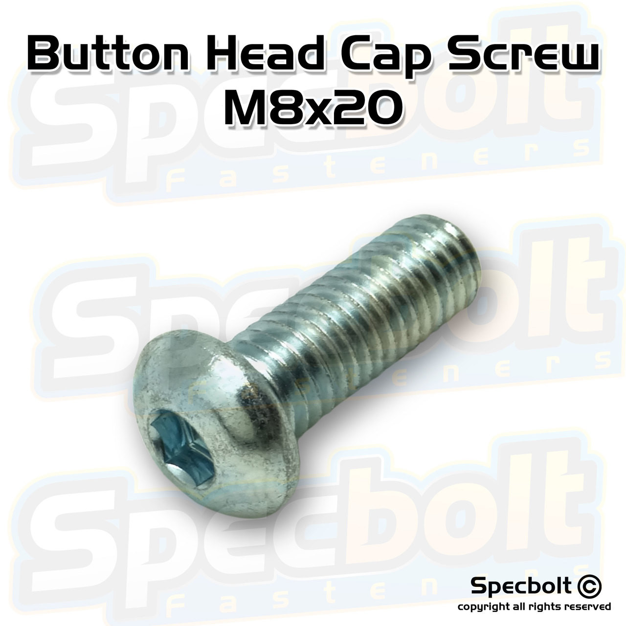 Button Head M8x20