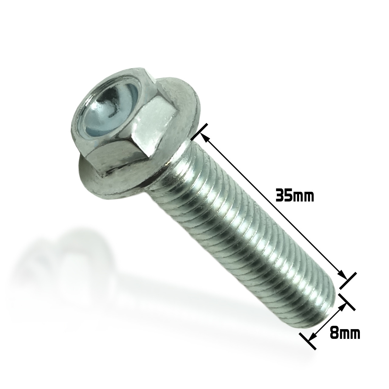 M8x35 Flange Bolt (Dished)