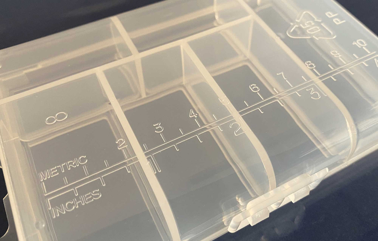 6 Compartment Bolt Storage Box