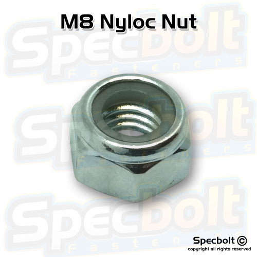 Nyloc Nut M8