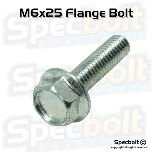 M6x25 Flange Bolt