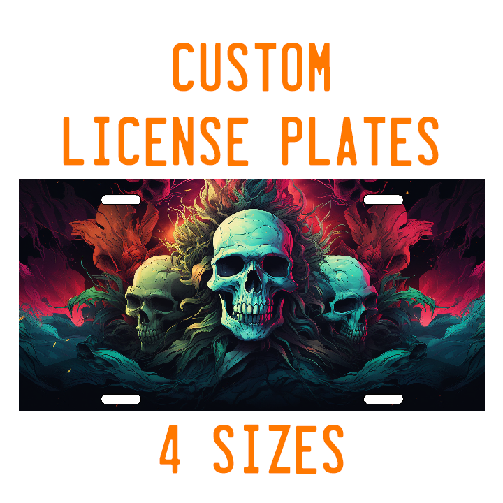 Custom Novelty License Plate