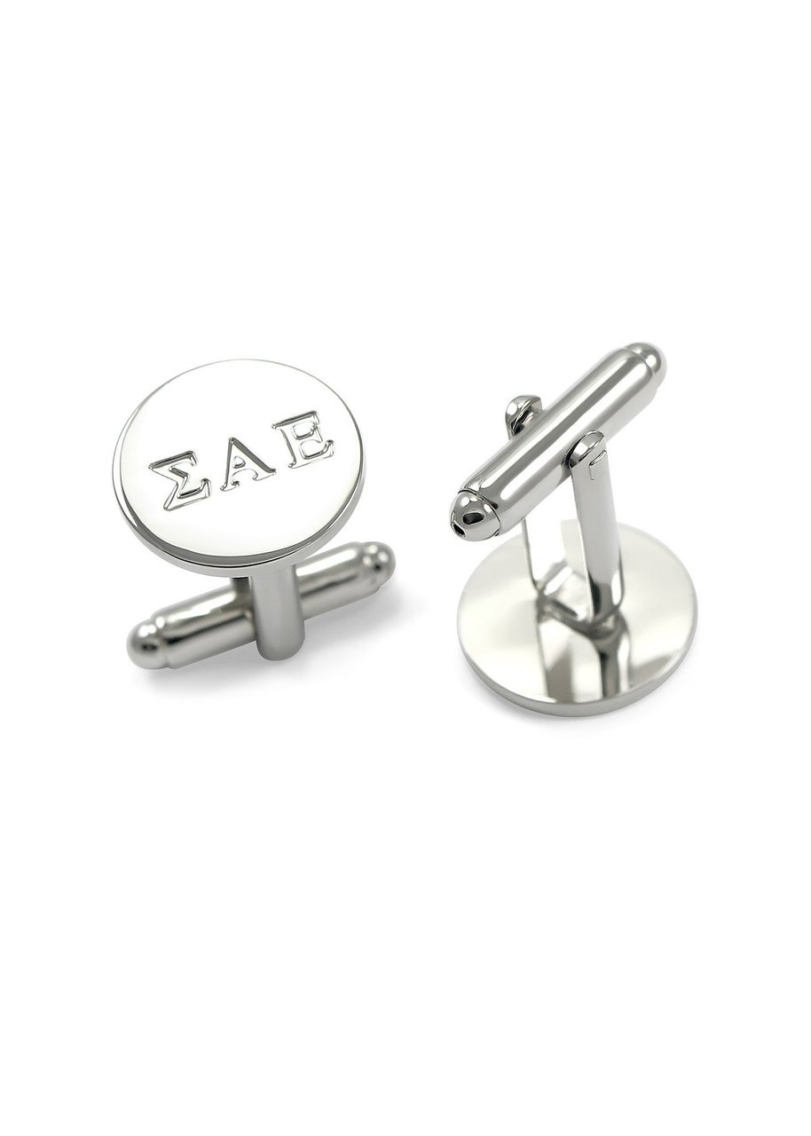Classic Round Cuff Links by Greek Creations