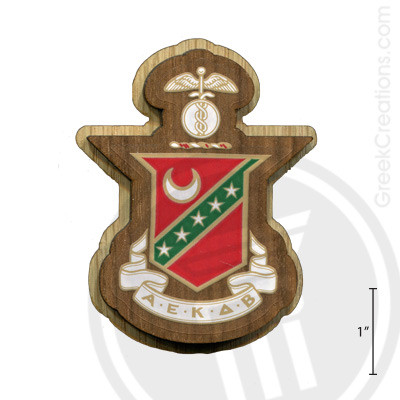 Kappa Sigma Large Raised Wooden Crest by Greek Creations