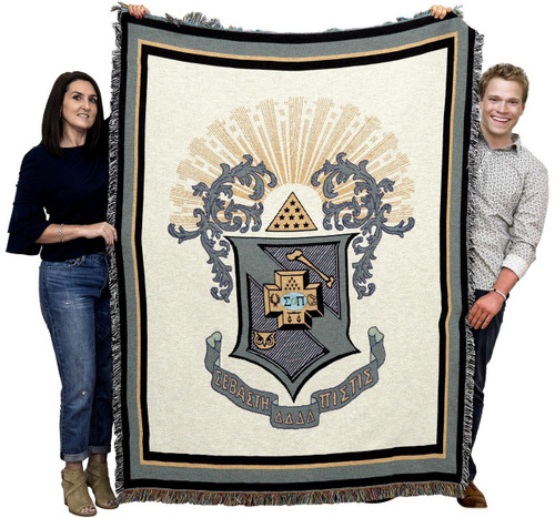 Sigma Pi Afghan Blanket by Greek Creations