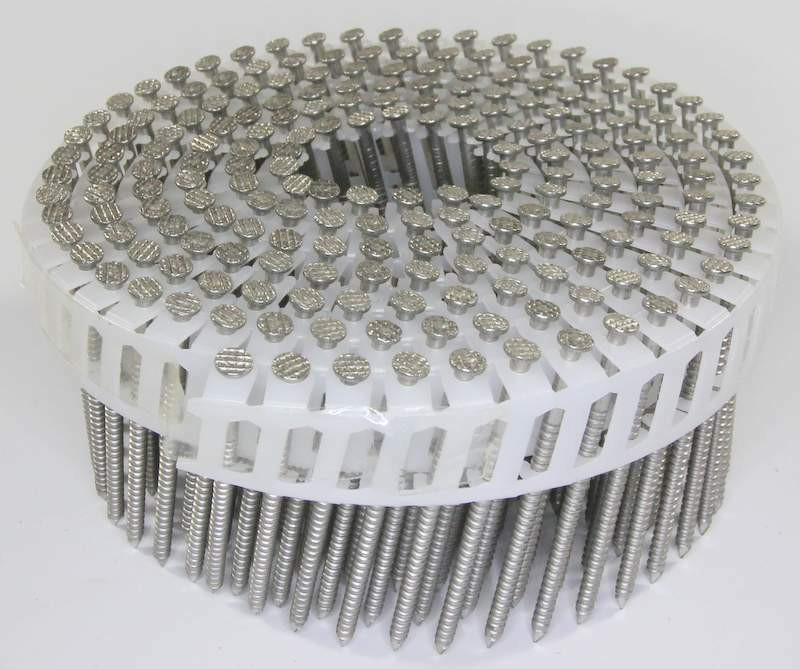 15° Stainless Steel (304) Slim-Jim® Wood Siding Nails