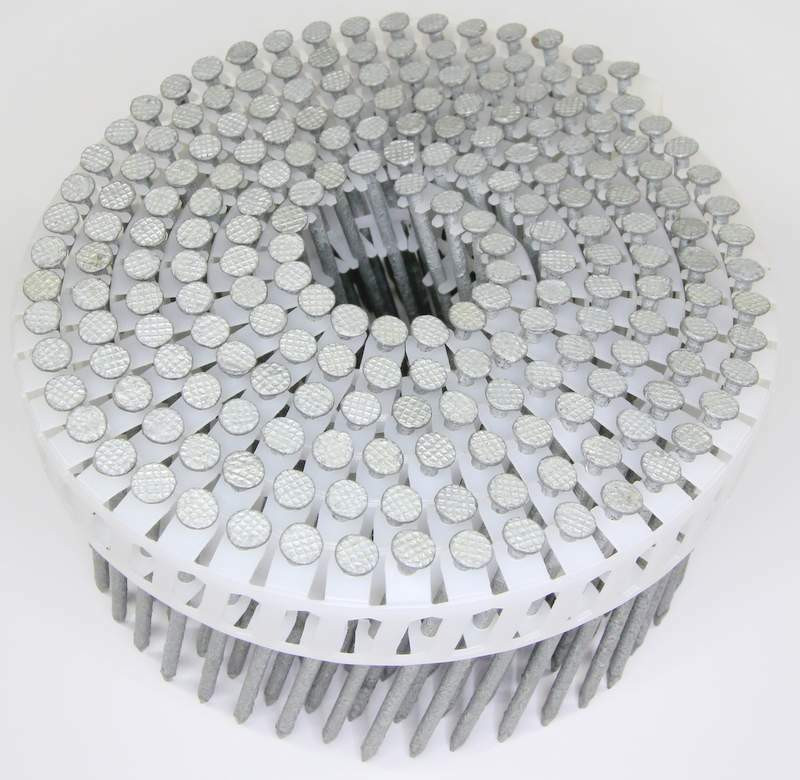 15° Hot-Dip Galvanized Plain Shank Fiber Cement Siding Nails