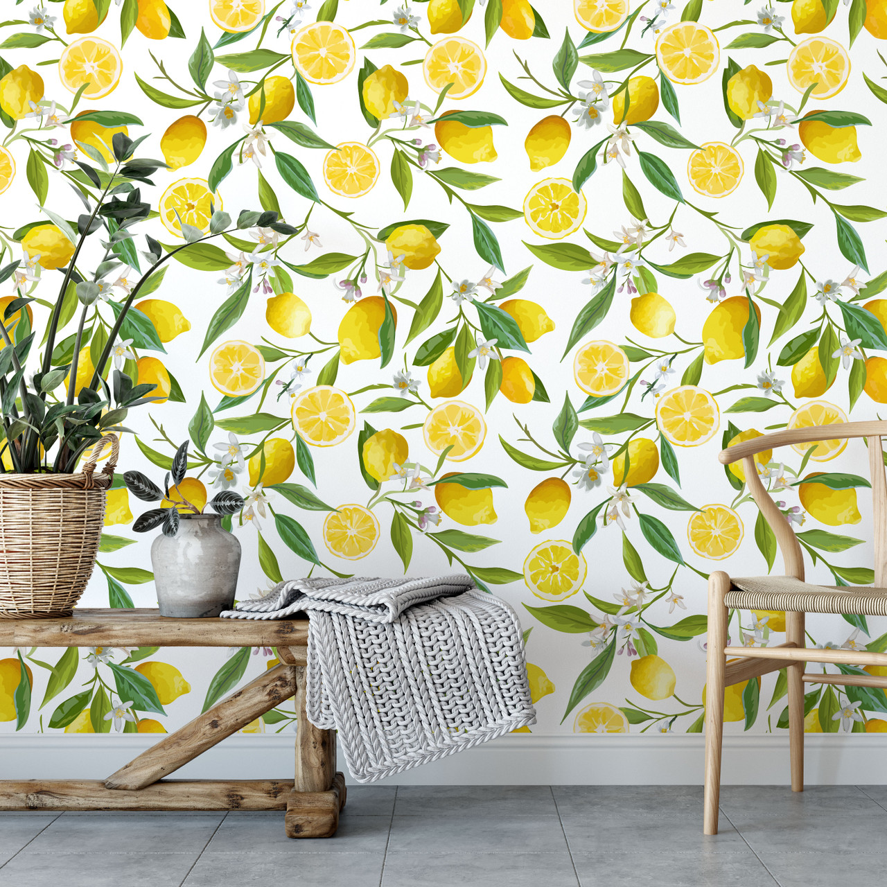 Lemon Tree Wallpaper