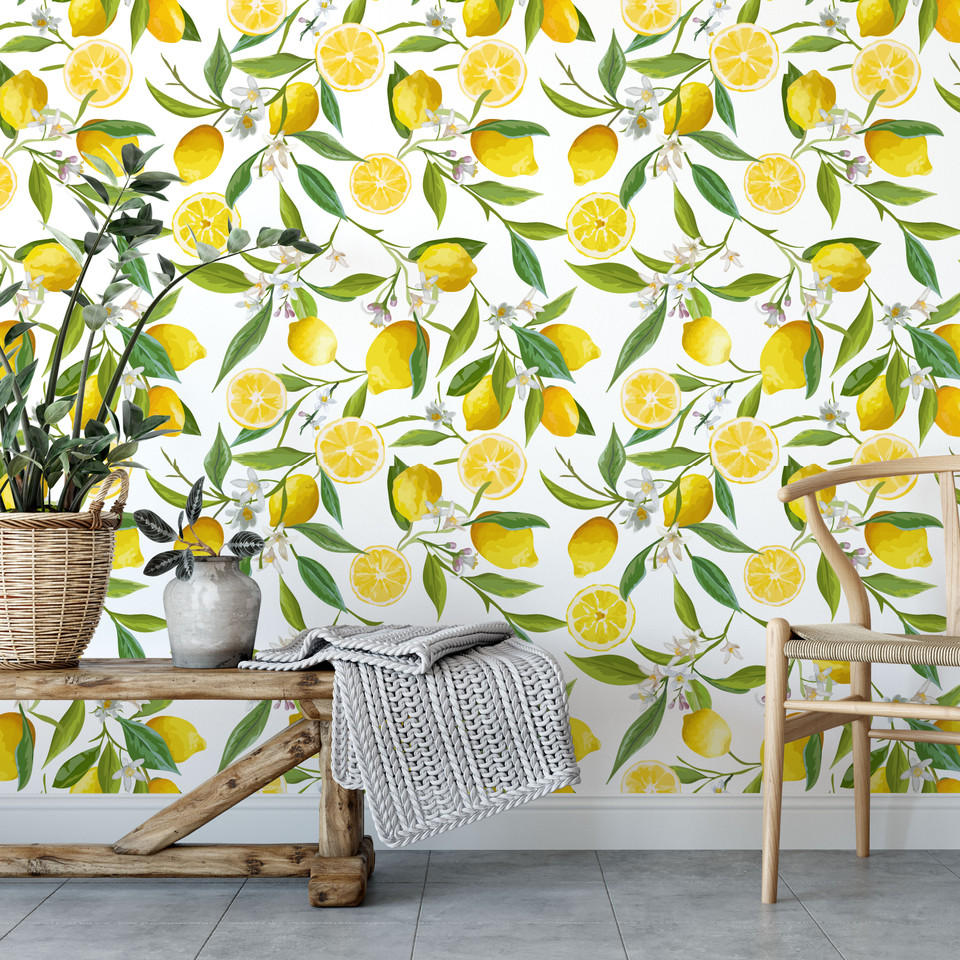 Lemon Tree Wallpaper