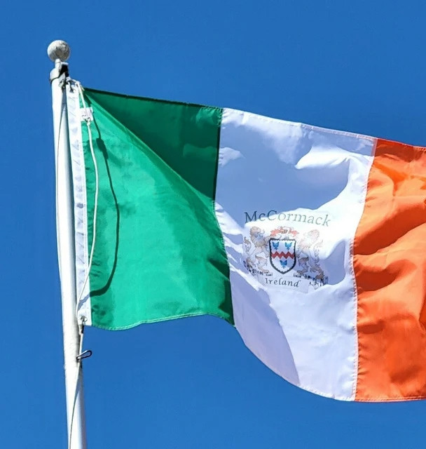 Heavy Duty Outdoor Irish Coat of Arms Flag - Ireland 3'x5'