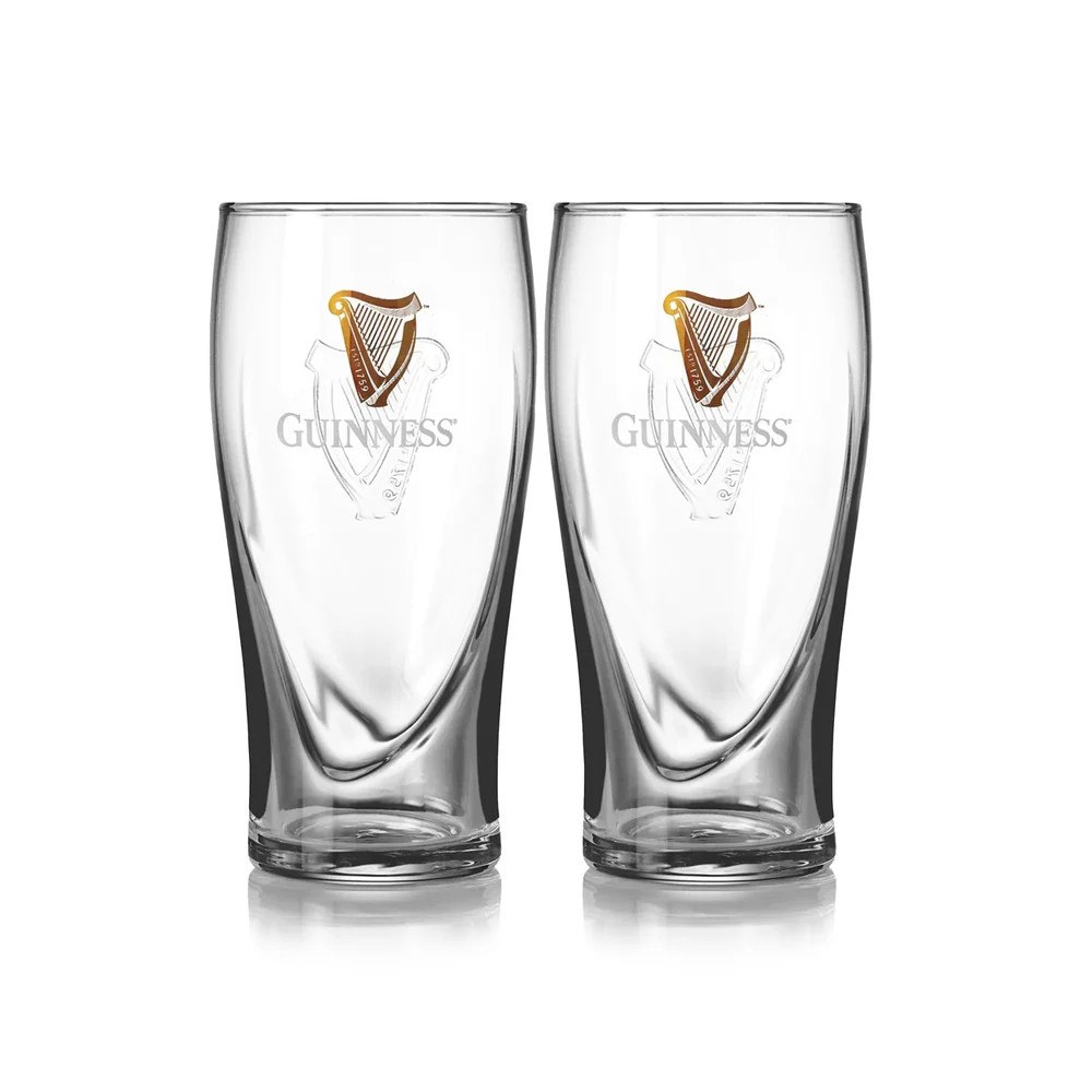 Guinness Pint Glass Twin Pack - The Irish Rose Gifts