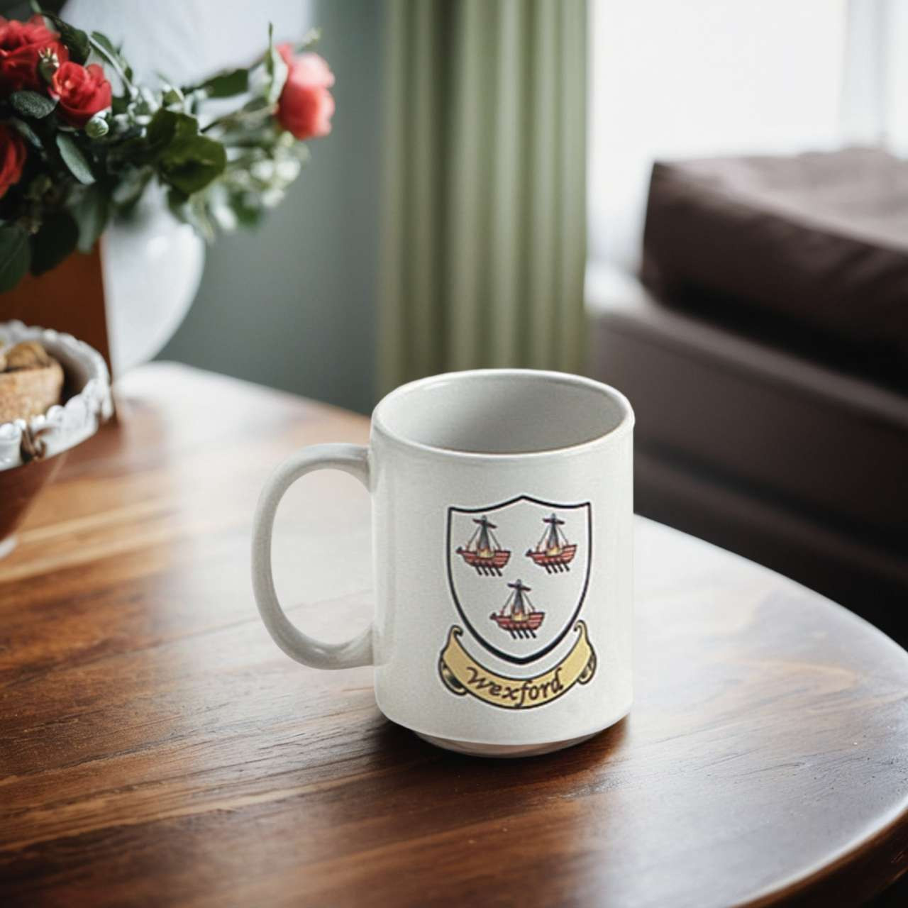Irish County Mug w/coat of arms. All 32 Counties available