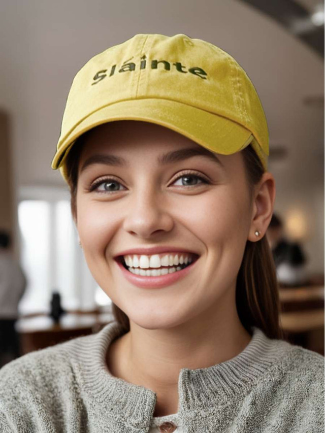 Sláinte Irish Cap Embroidered | Irish Rose Gifts