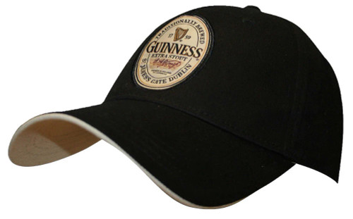 Guinness Cap Black English Label Official Trademark Product