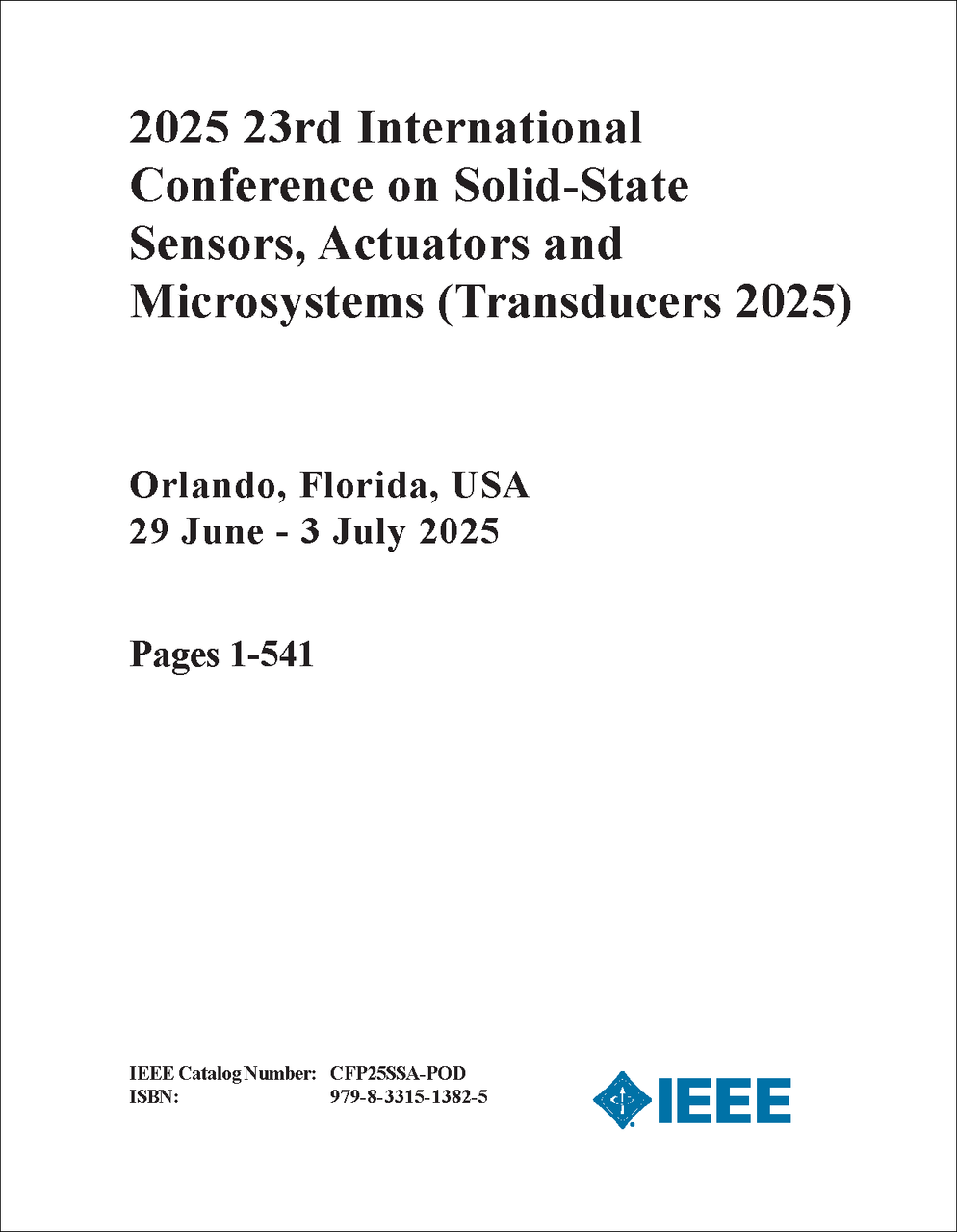 SOLID-STATE SENSORS, ACTUATORS AND MICROSYSTEMS. INTERNATIONAL ...
