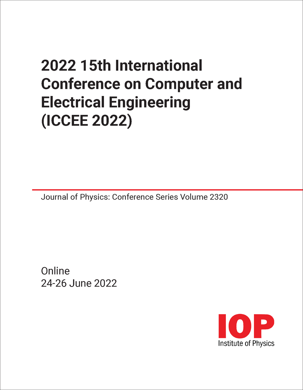 COMPUTER AND ELECTRICAL ENGINEERING. INTERNATIONAL CONFERENCE. 15TH ...
