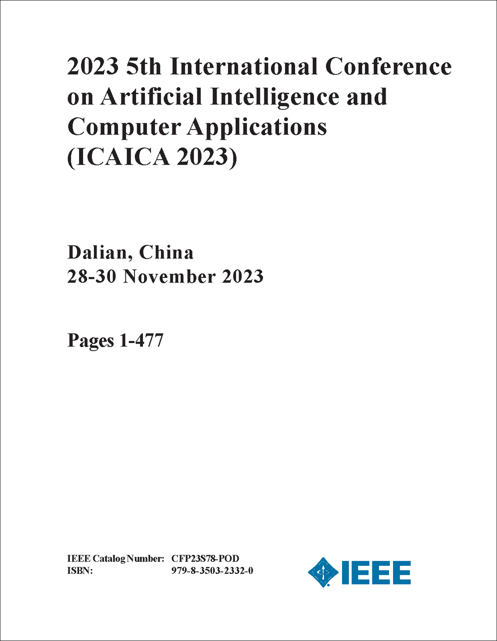 ARTIFICIAL INTELLIGENCE AND COMPUTER APPLICATIONS. INTERNATIONAL ...