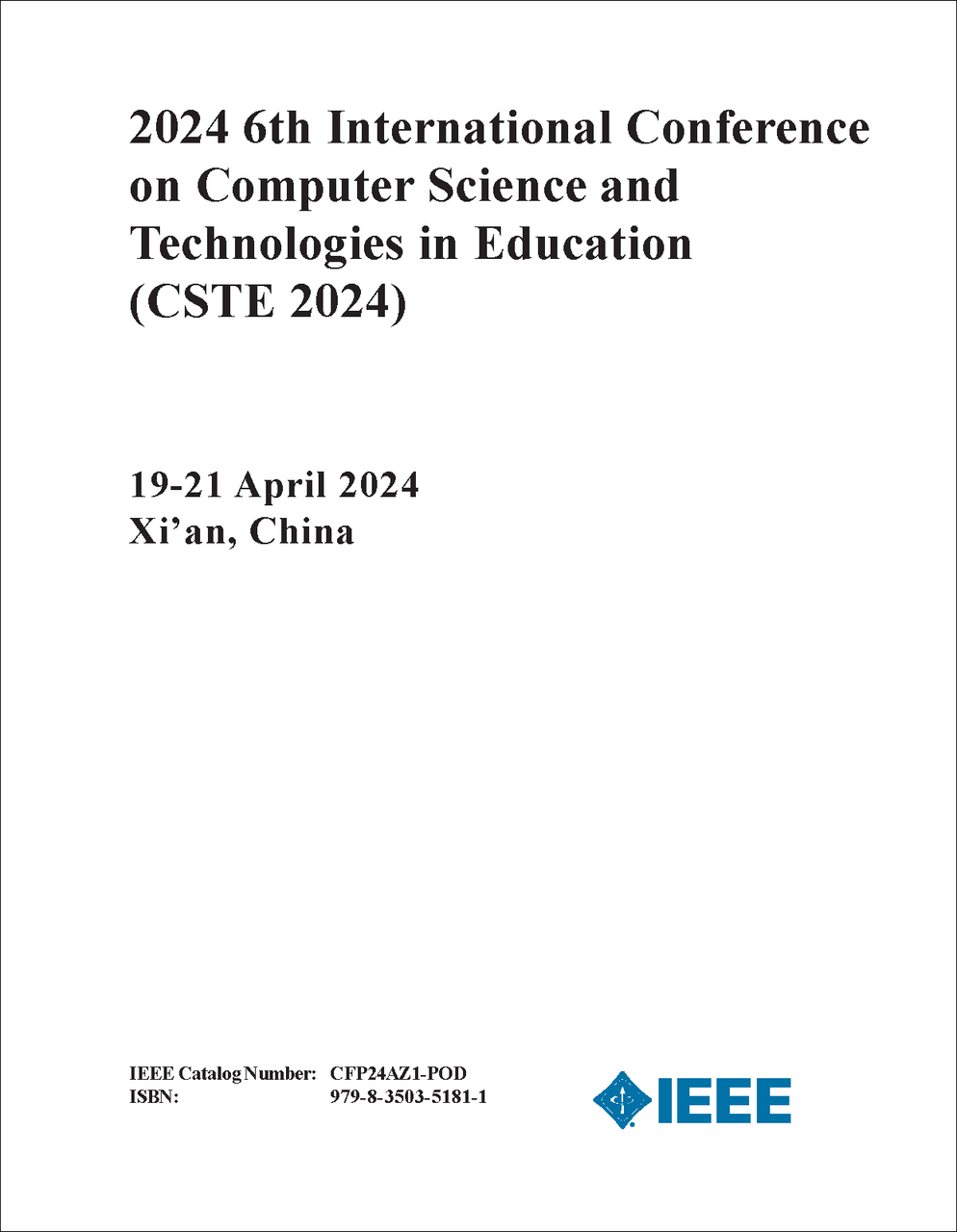 COMPUTER SCIENCE AND TECHNOLOGIES IN EDUCATION. INTERNATIONAL ...