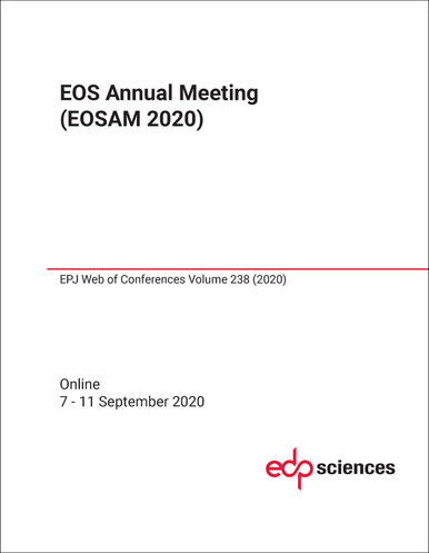 EOS ANNUAL MEETING. 2020. (EOSAM 2020) - proceedings.com