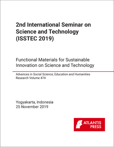 SCIENCE AND TECHNOLOGY. INTERNATIONAL SEMINAR. 2ND 2019. (ISSTEC 2019 ...