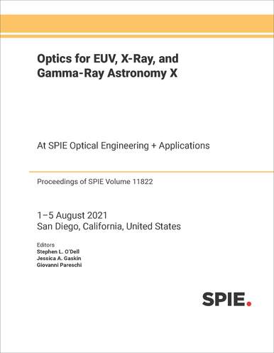 OPTICS FOR EUV, X-RAY, AND GAMMA-RAY ASTRONOMY X - proceedings.com