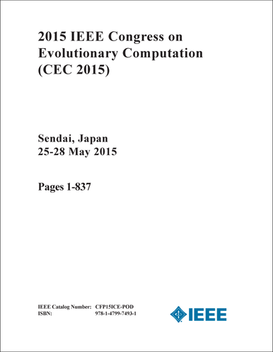 EVOLUTIONARY COMPUTATION. IEEE CONGRESS. 2015. (CEC 2015) (4 VOLS ...
