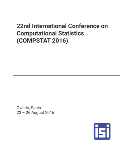 COMPUTATIONAL STATISTICS. INTERNATIONAL CONFERENCE. 22ND 2016 ...